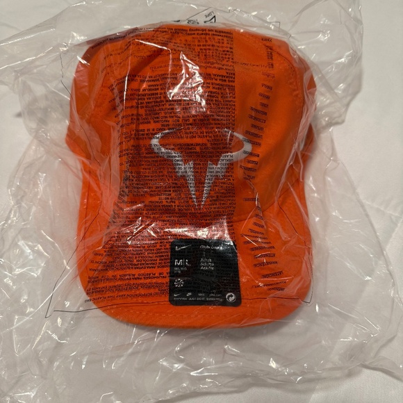 Nike | Accessories | New Mens Rafa Drifit Club Tennis Cap Ml Safety Orange And White Fb56089s25 ...